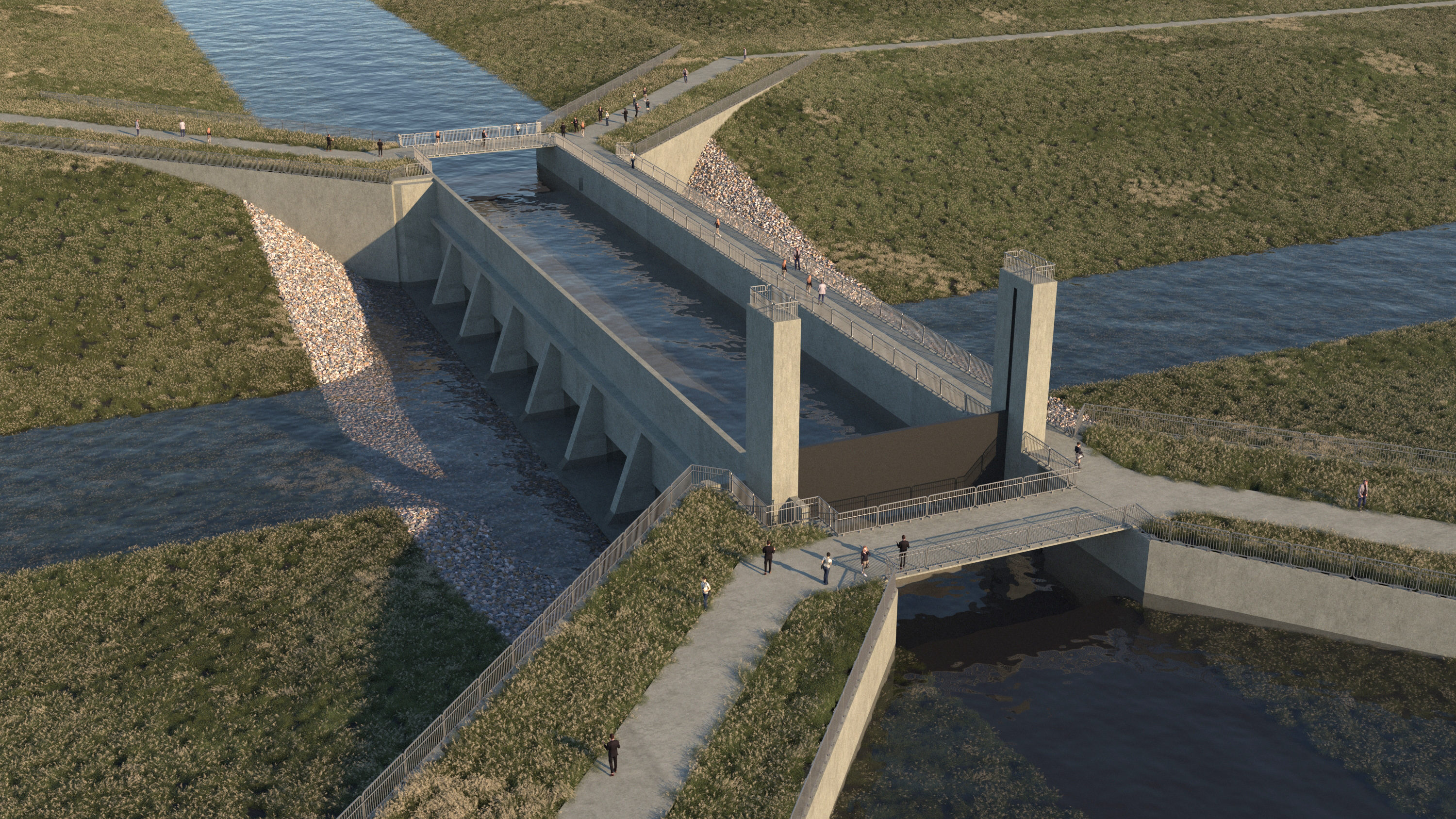 Thirty-mile diversion channel project will protect 235,000 people from ...