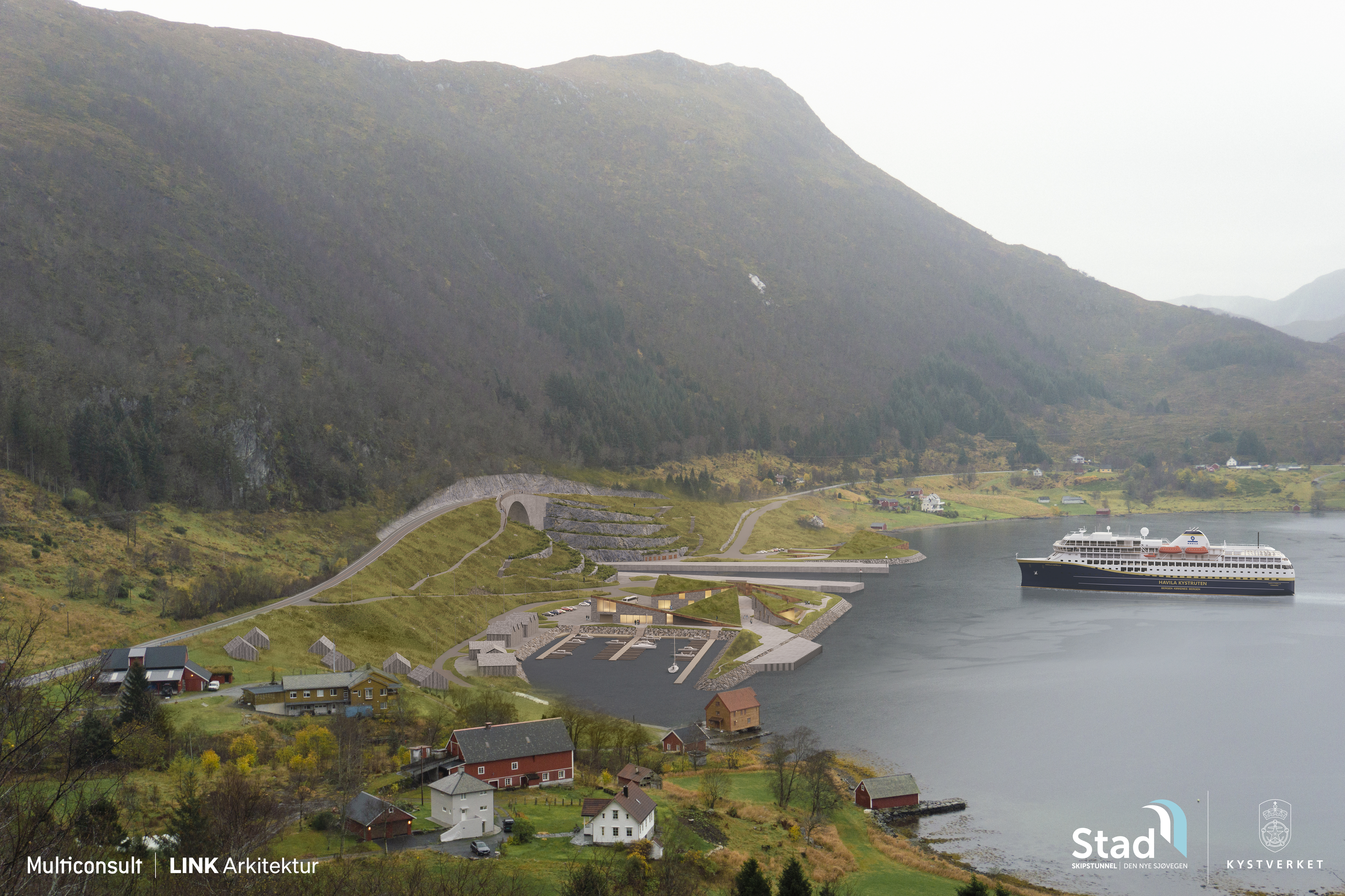 Stad Ship Tunnel in Norway: The world's first tunnel for maritime traffic