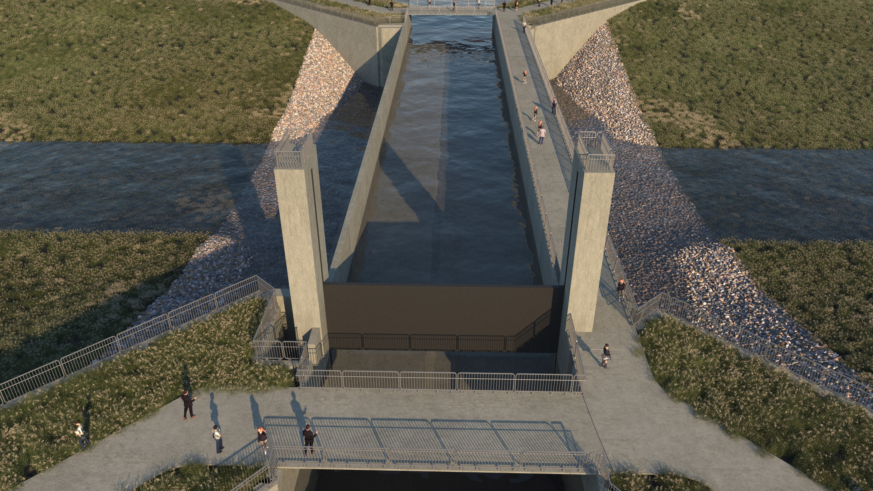 Thirty-mile diversion channel project will protect 235,000 people from ...