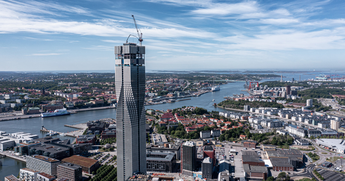 Innovative water installations in Scandinavia’s tallest building