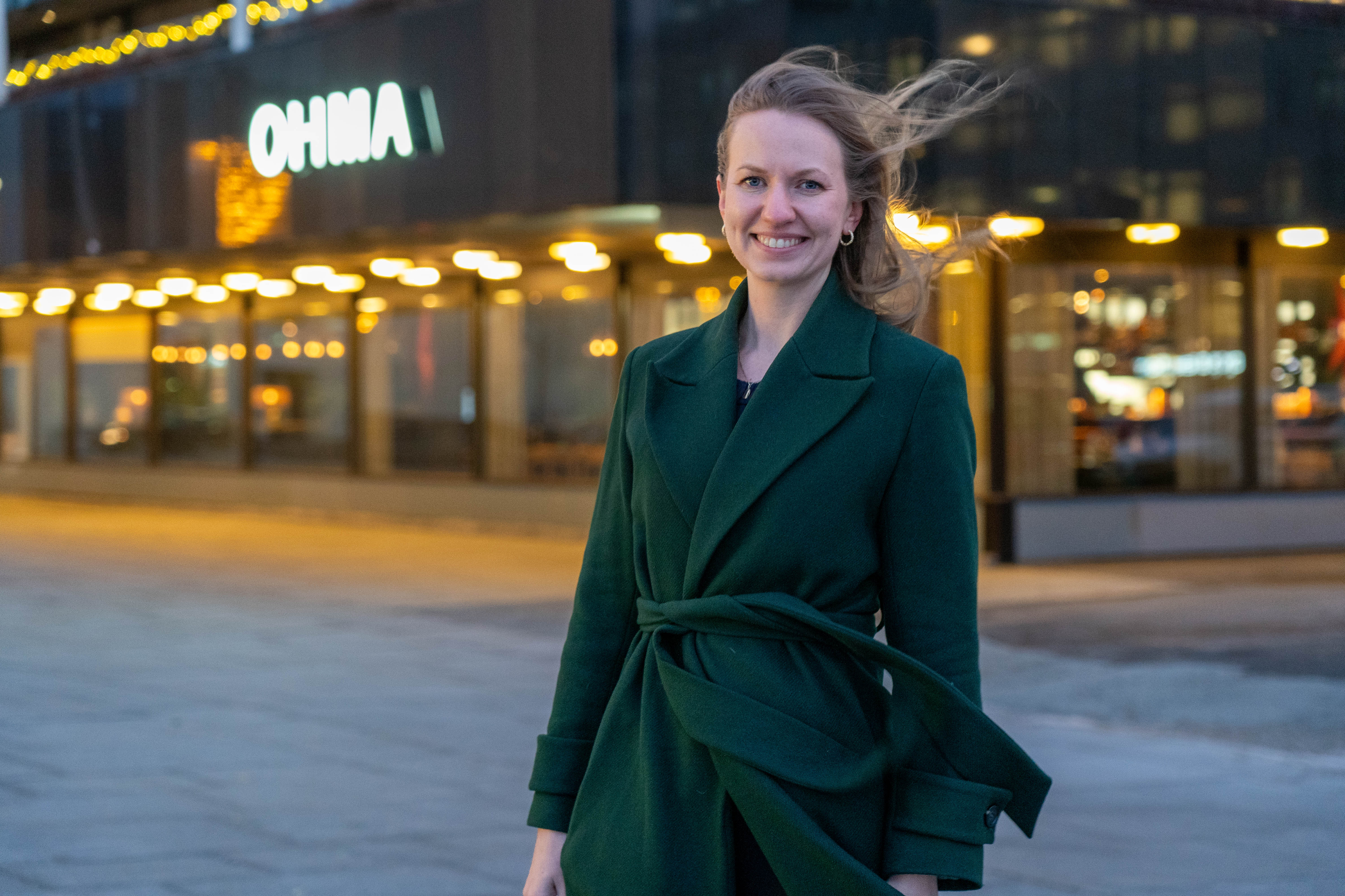 Ina når nye høyder på Bodø flyplass