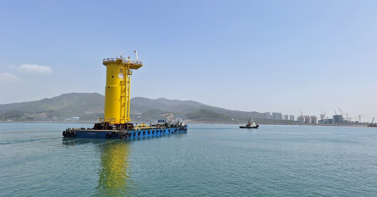 First commercial offshore wind farm in South Korea
